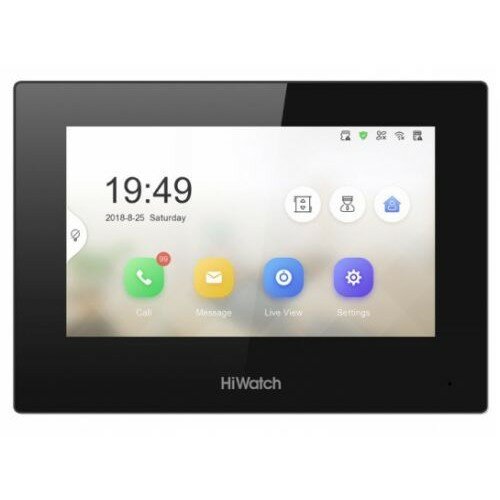 Hikvision Видеодомофон HIWATCH Pro VDP-H3212WB, черный