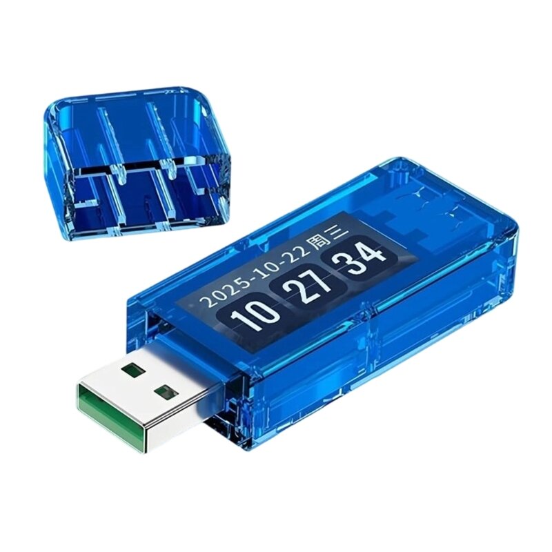 Высокоточный Цветной экран USB Voltages Current Tester Монитор зарядки для анализа эффективности зарядки в режиме реального времени