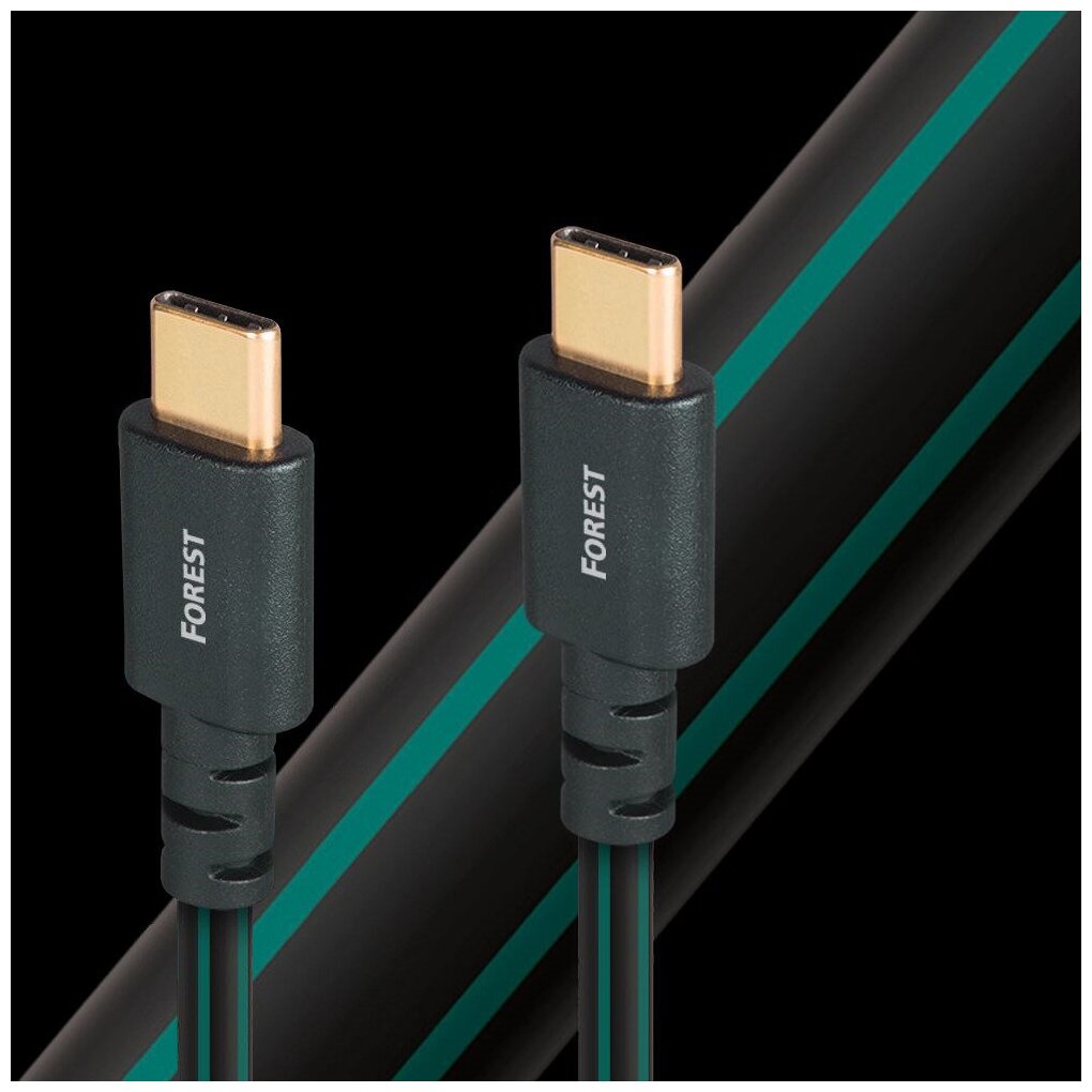 Кабель USB Type-C – Type-C Audioquest Forest USB C-C 0.75m — фото 1