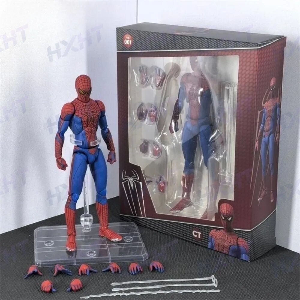 CT MAFEX001 Удивительный Человек-паук Эндрю Гарфилд Действующая фигурка Коллекционная модель игрушки