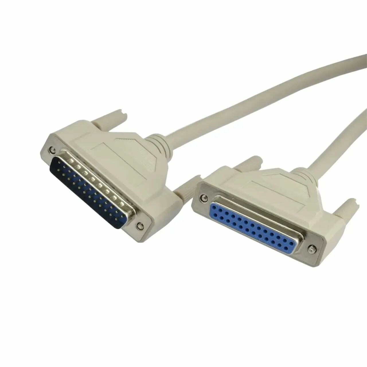 Компьютерный шнур LPT DB-25F / DB-25M 0.8 м серый