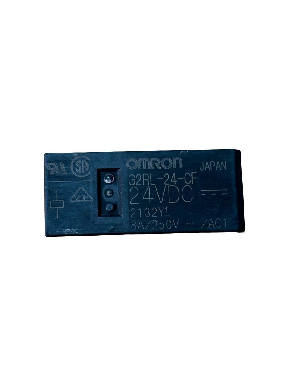 1 шт G2RL24CF24DC 24VDC Реле электромагнитное DPDT Uобмотки 24ВDC 8A/250ВAC 8A/24ВDC Omron