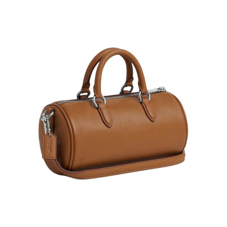 Сумка Coach Rowan, фактура тиснение, brown — фото 1