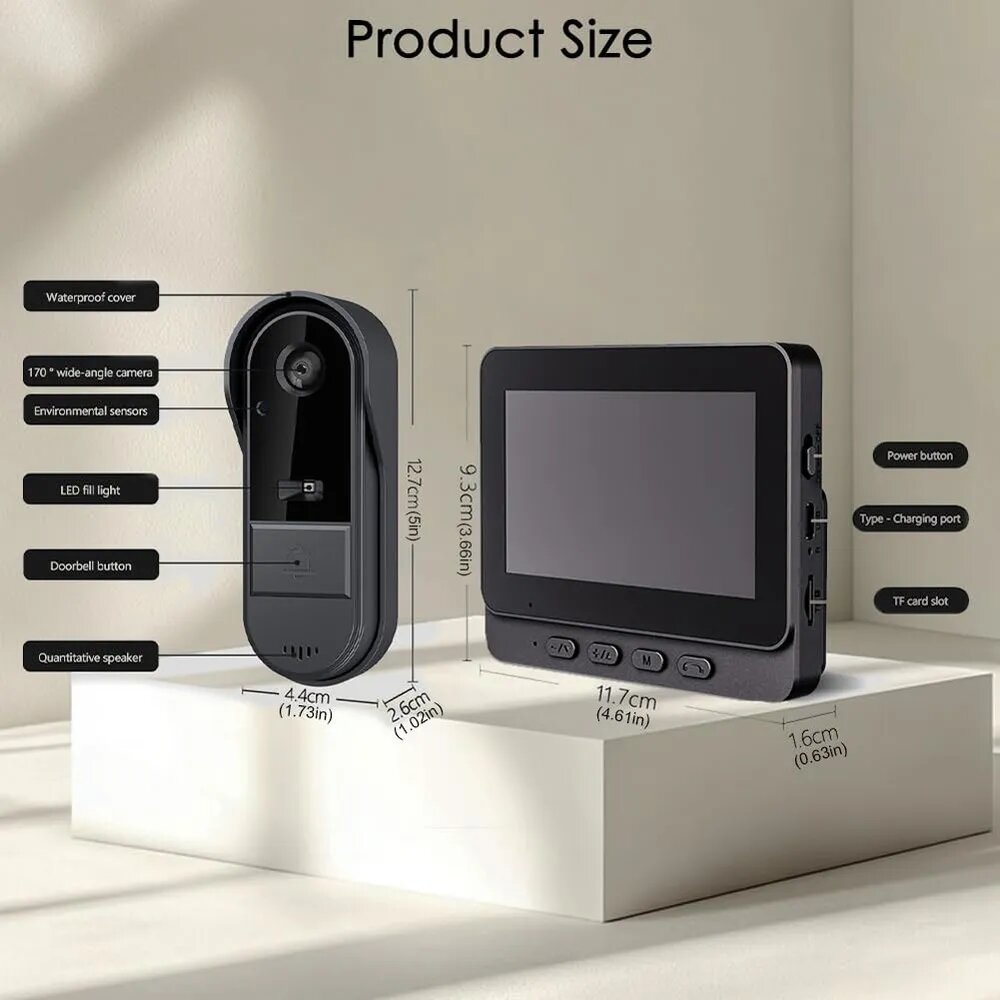 Звонок дверной IP65 — фото 1