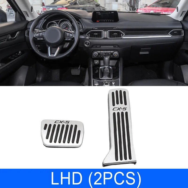 Педали для Mazda CX-5 (Kf) 2017-2024, LHD 2pcs