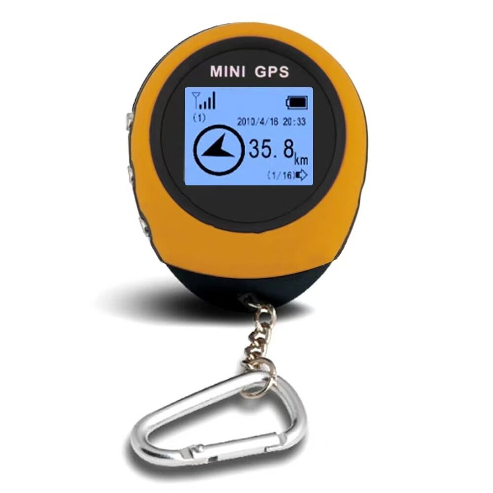 GPS компас Maxmoll GPS-Mini, брелок, водонепроницаемый, зеленый
