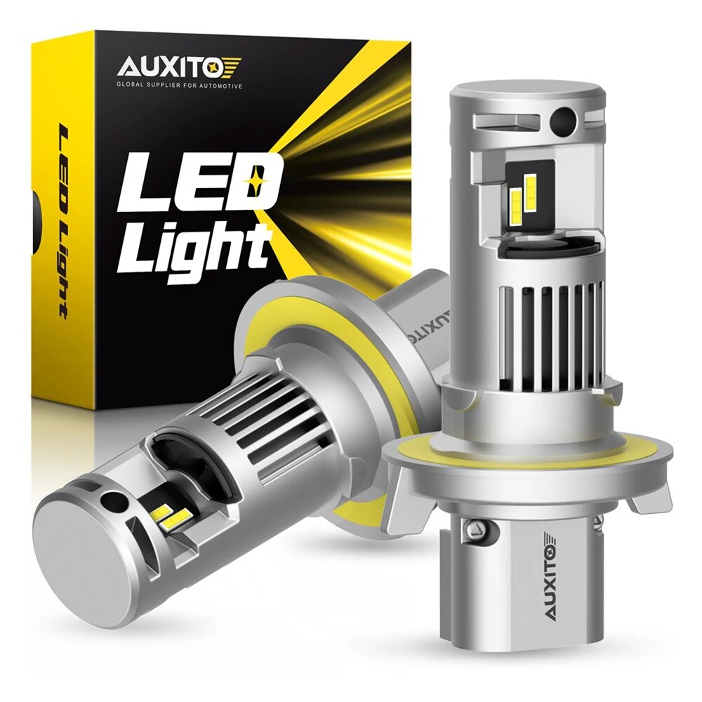 Светодиодные лампы для фар 9008/H13 Hi/Lo, 2 шт, 100W, 6000K