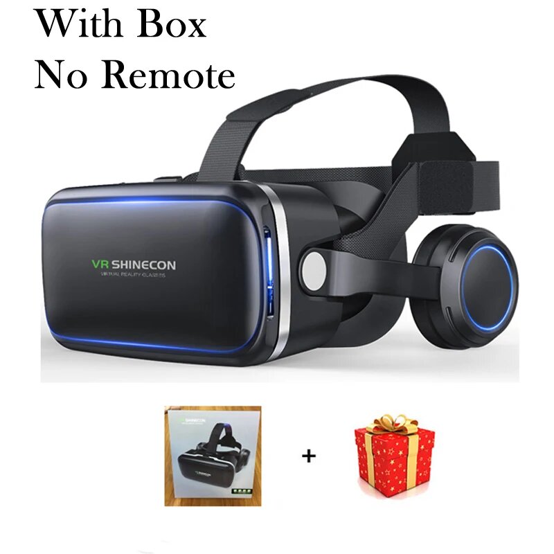 VR Shinecon 6.0 очки виртуальной реальности, With Box No Remote