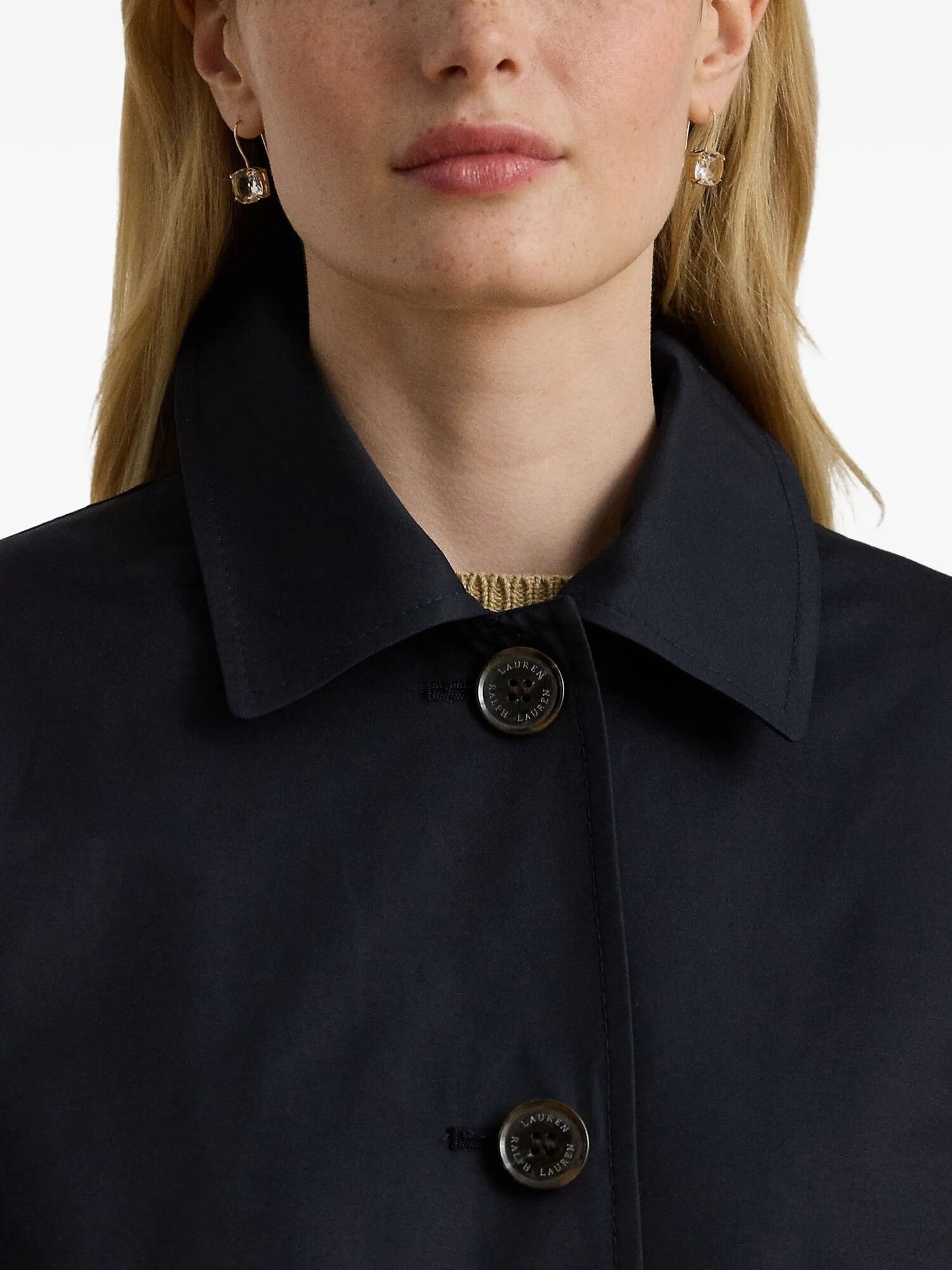 Пальто Lauren Ralph Lauren, размер 38, синий — фото 1