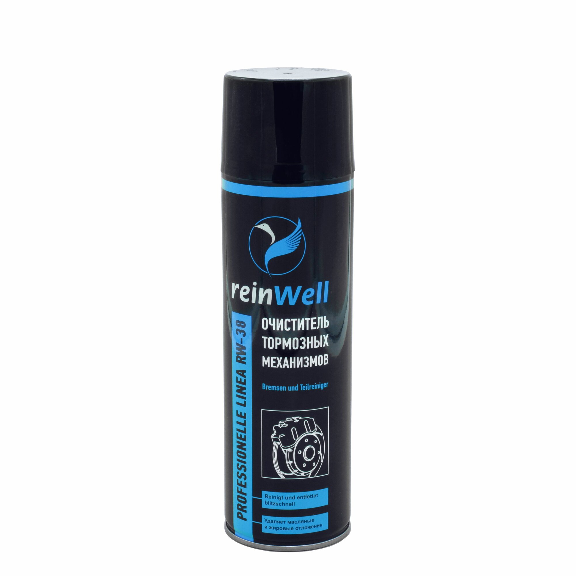Очиститель тормозов спрей 500 мл ReinWell RW-38 (3239)