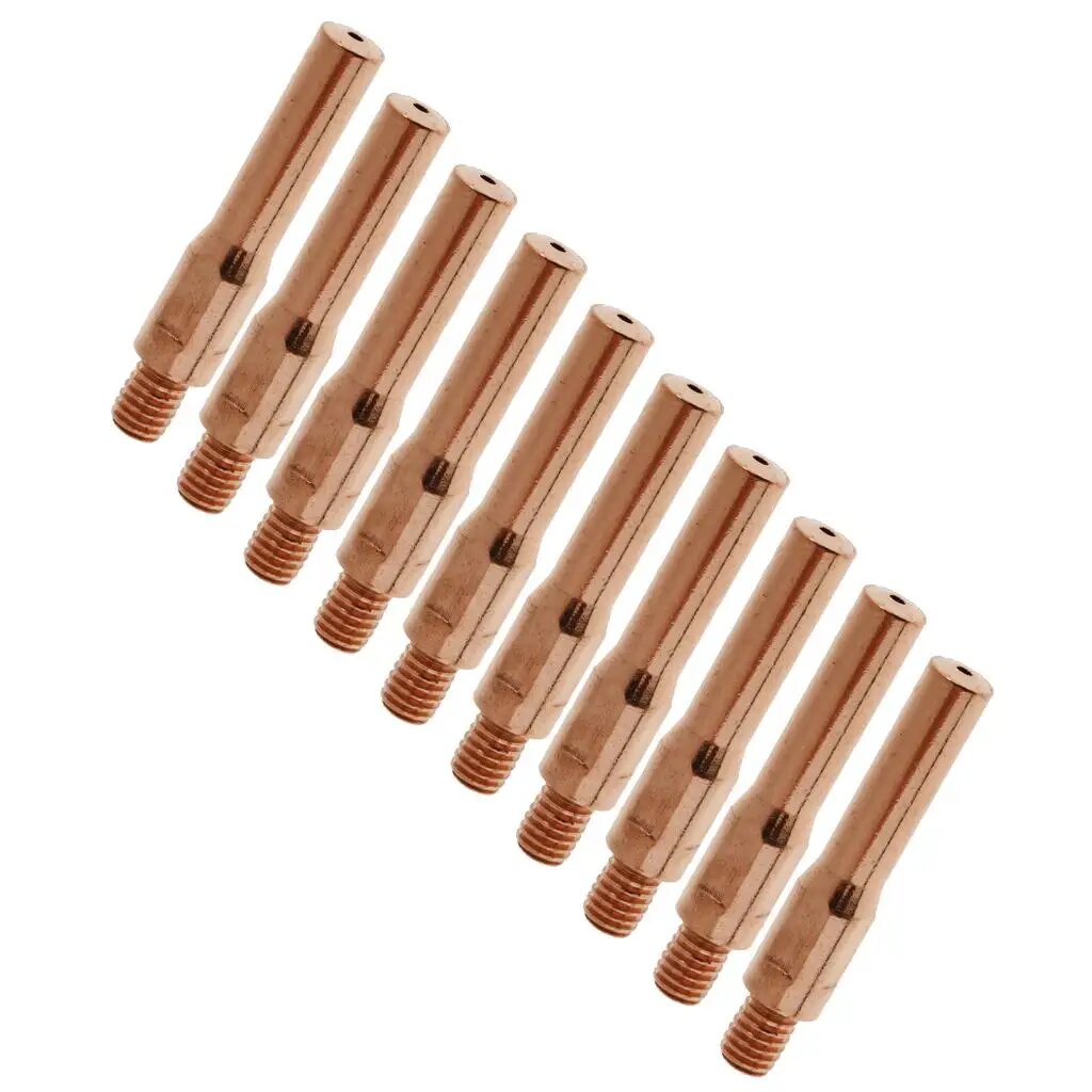 Наконечники сопла для сварки MIG медные, 1.2mm, 10 шт.