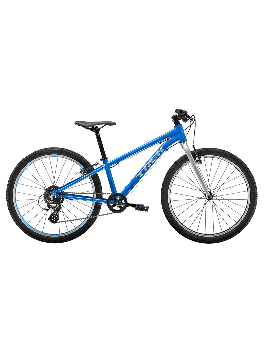 Велосипед Trek Wahoo 24 2022 синий, для детей