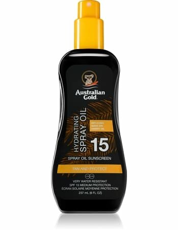 Средство солнцезащитное Australian Gold Spray Oil Sunscreen, спрей, SPF 15, 237 мл