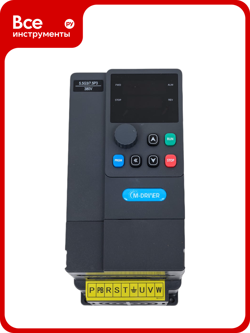 Частотный преобразователь M-DRIVER 380В 5.5кВт C0055G3