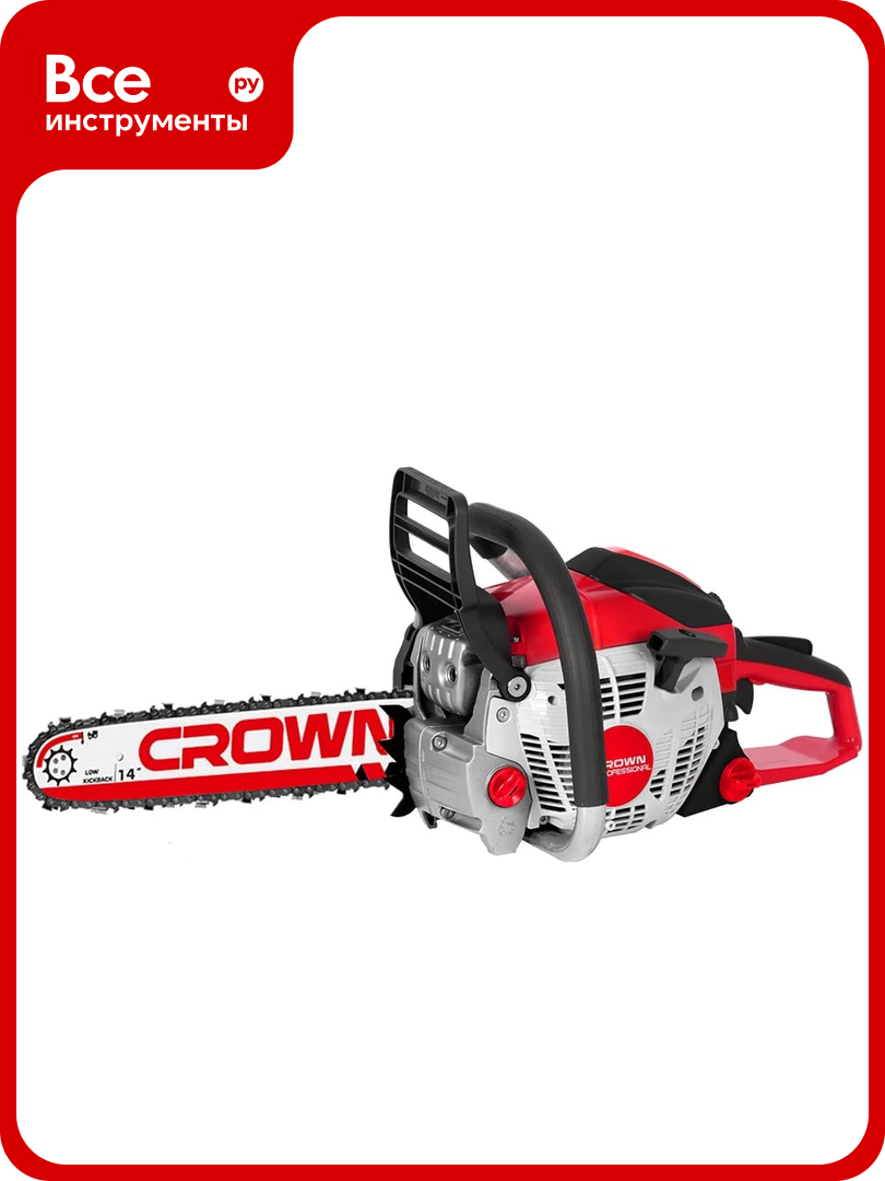Пила цепная бензиновая Crown CT20198-14
