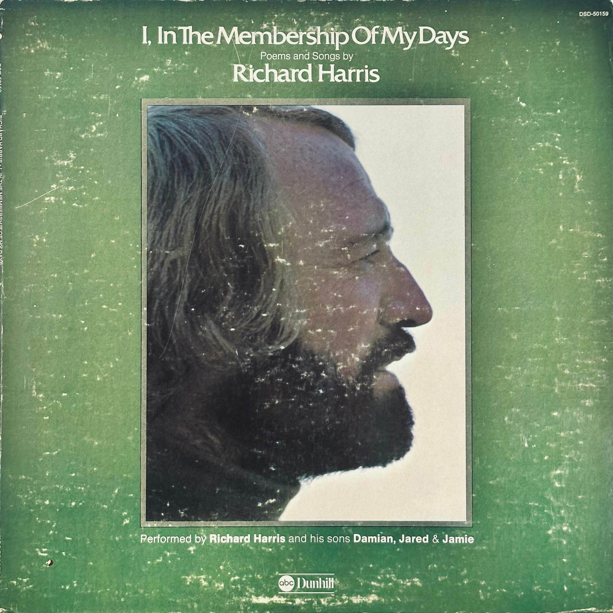 Richard Harris "I, In The Membership Of My Days", винил LP12" 1974 USA