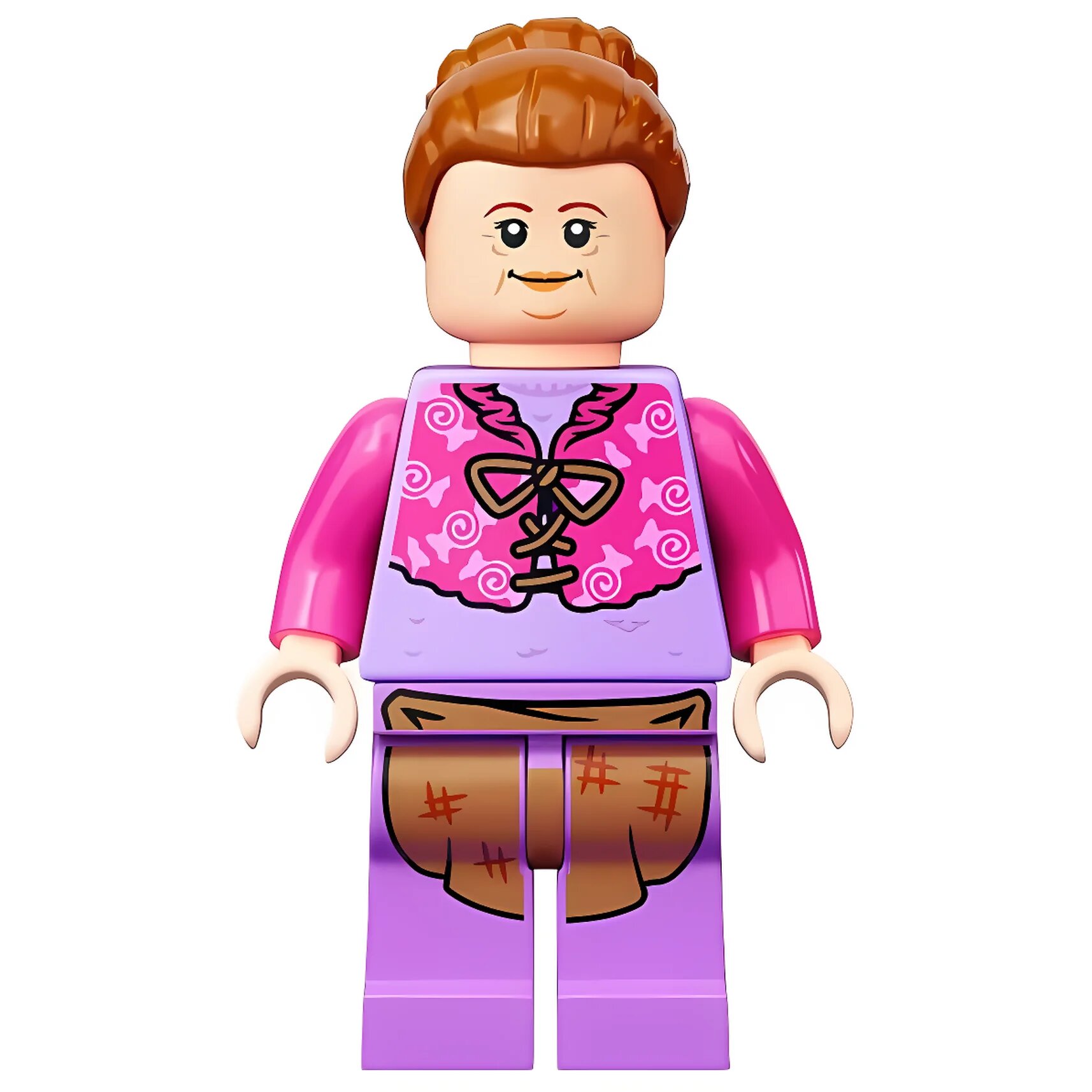 Минифигурка Lego Harry Potter Mrs. Flume - Dark Pink Shawl hp292 N