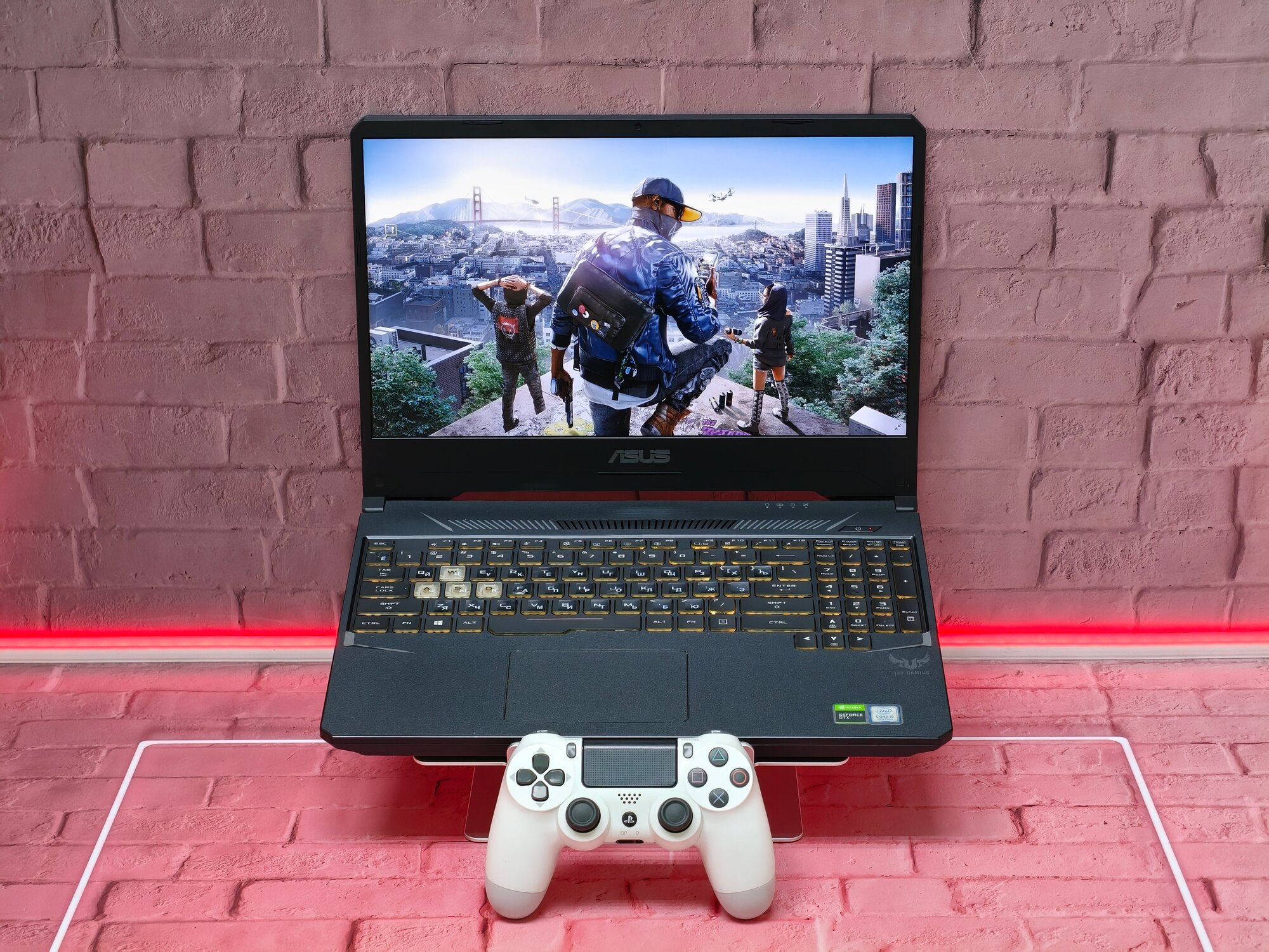15.6" Ноутбук ASUS FX95GT9300, IPS 144 ГЦ, Core i5 9300H, 16 ГБ, SSD 512 ГБ, Geforce GTX 1650, Win10Home, черный