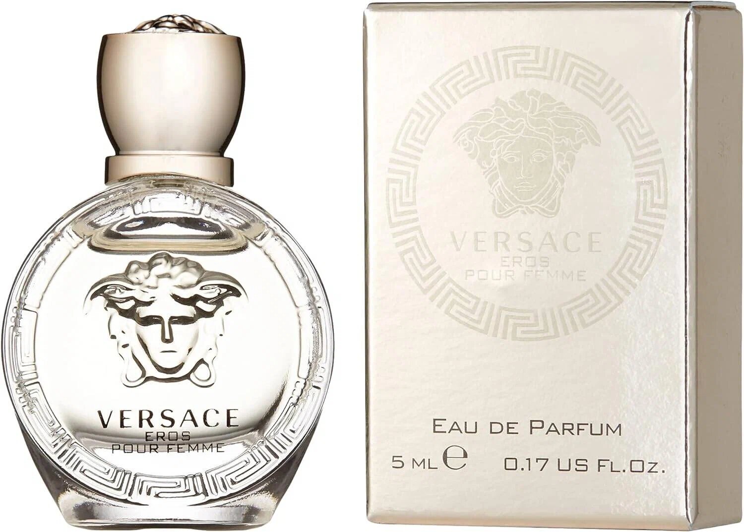VERSACE Eros pour femme lady mini парфюмерная вода женская миниатюра 5 мл