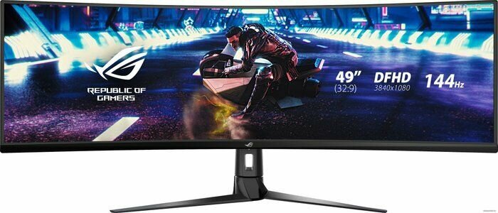 ASUS 49 Монитор 90LM04H0-B01170 VA, 3840x1080, 144 Гц