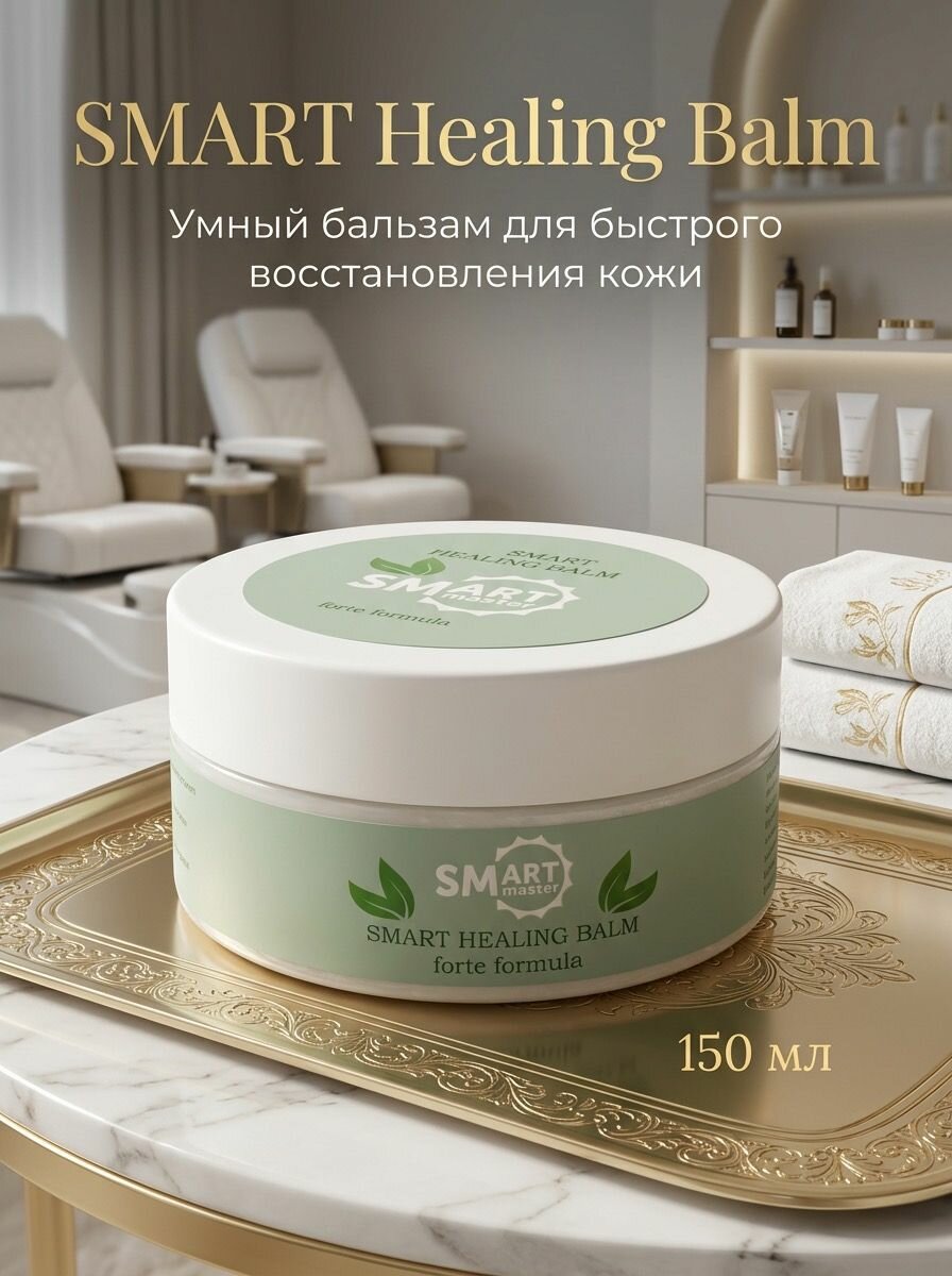 Умный заживляющий бальзам для ухода за проблемной кожей лица и тела для увлажнения сухости и трещин на пятках, средство от прыщей и раздражения Healing Balm Forte, 150 мл