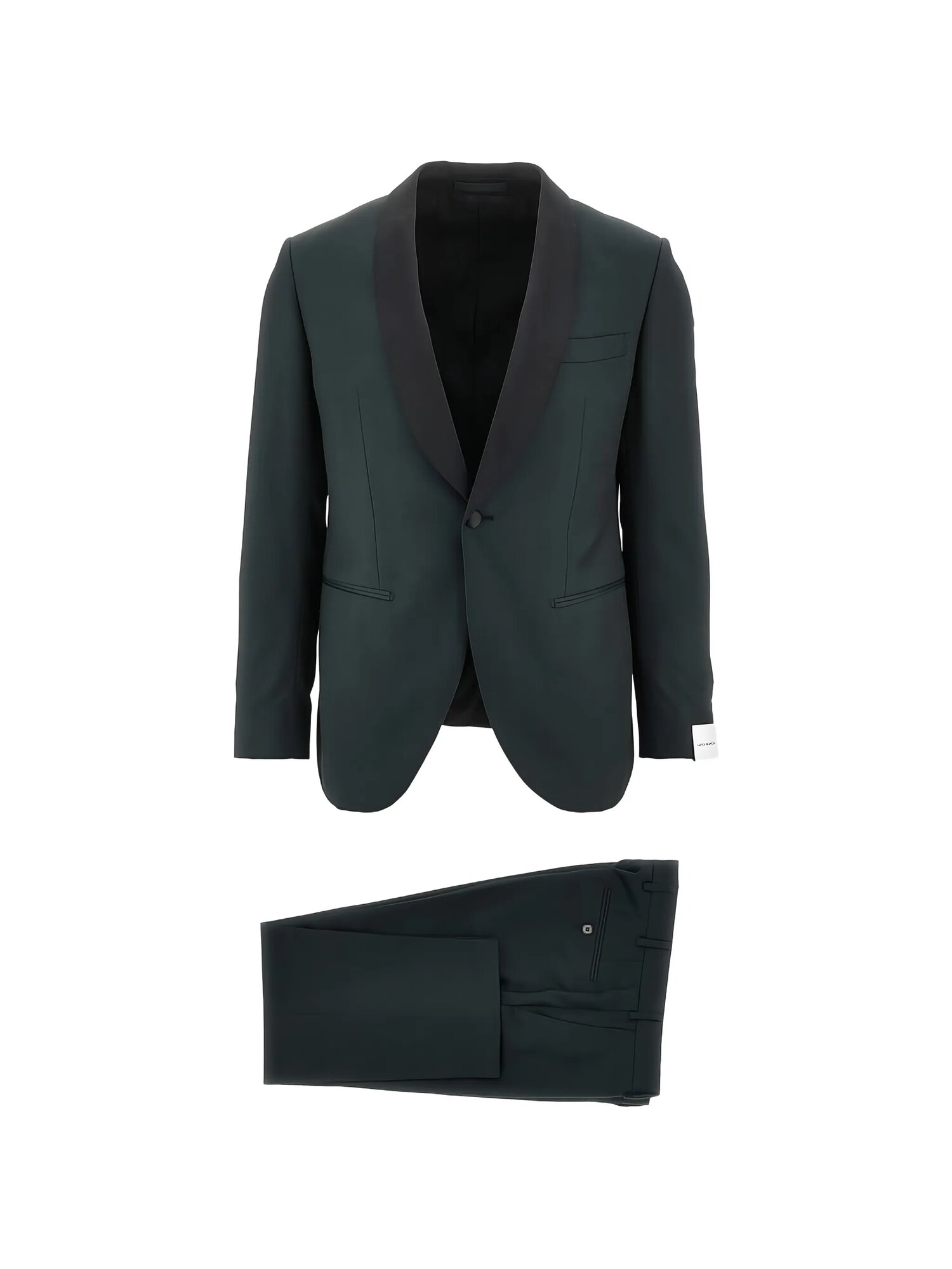Комбинезон LUIGI BIANCHI Shawl-lapel single-breasted wool suit