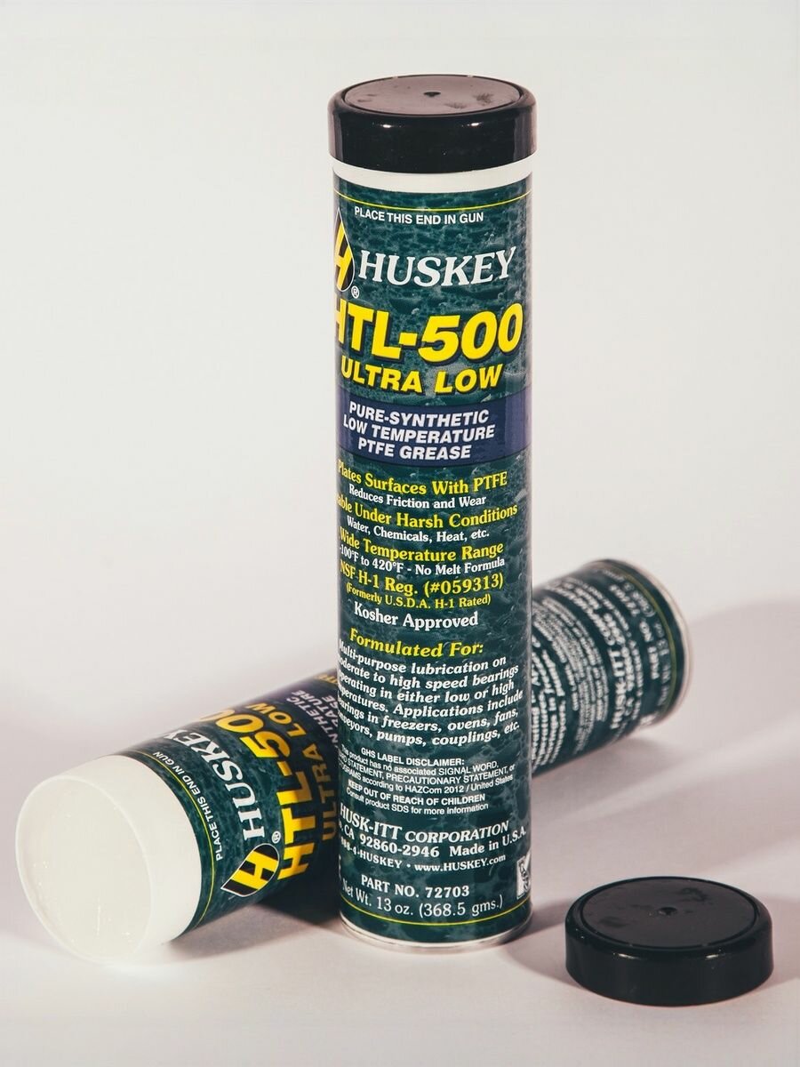 Смазка низкотемпературная с тефлоном HUSKEY HTL-500 PTFE ULTRA-LOW GREASE #2 (Туба 368.5г)/72703-2