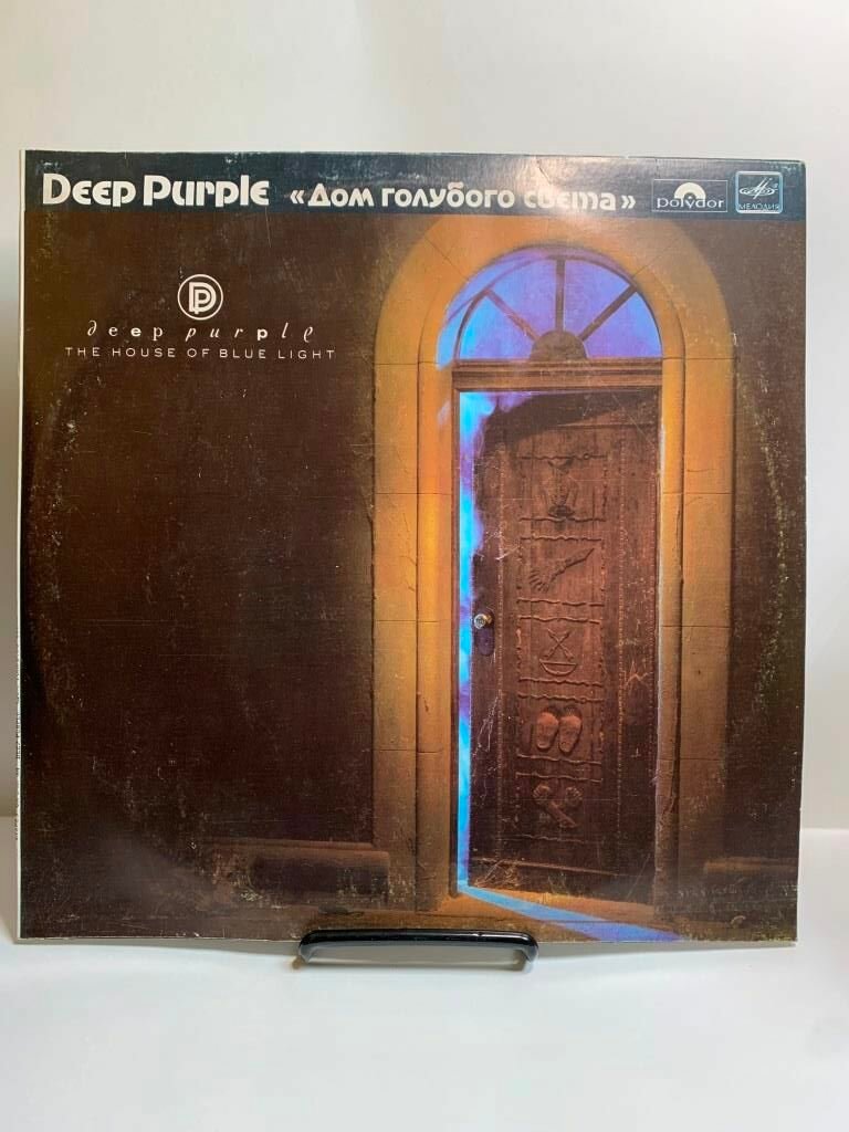 Deep Purple - The House Of Blue Light (1LP Red Labels Мелодия, АЗГ 1988, EX/NM)