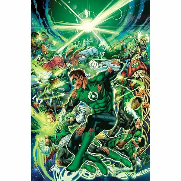 Green Lantern: War of the Green Lanterns，Reprinted paperback book