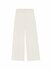 Брюки HUGO Pressed-crease palazzo pants, размер 38, бежевый/белый