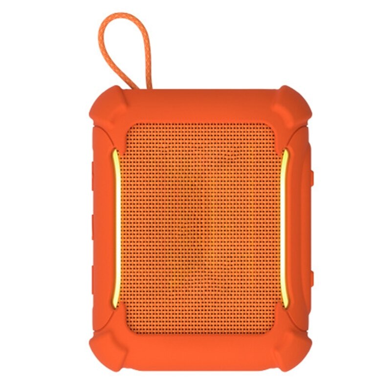 Подходит для силиконовой защитной крышки динамика JBL GO 5-оранжевый