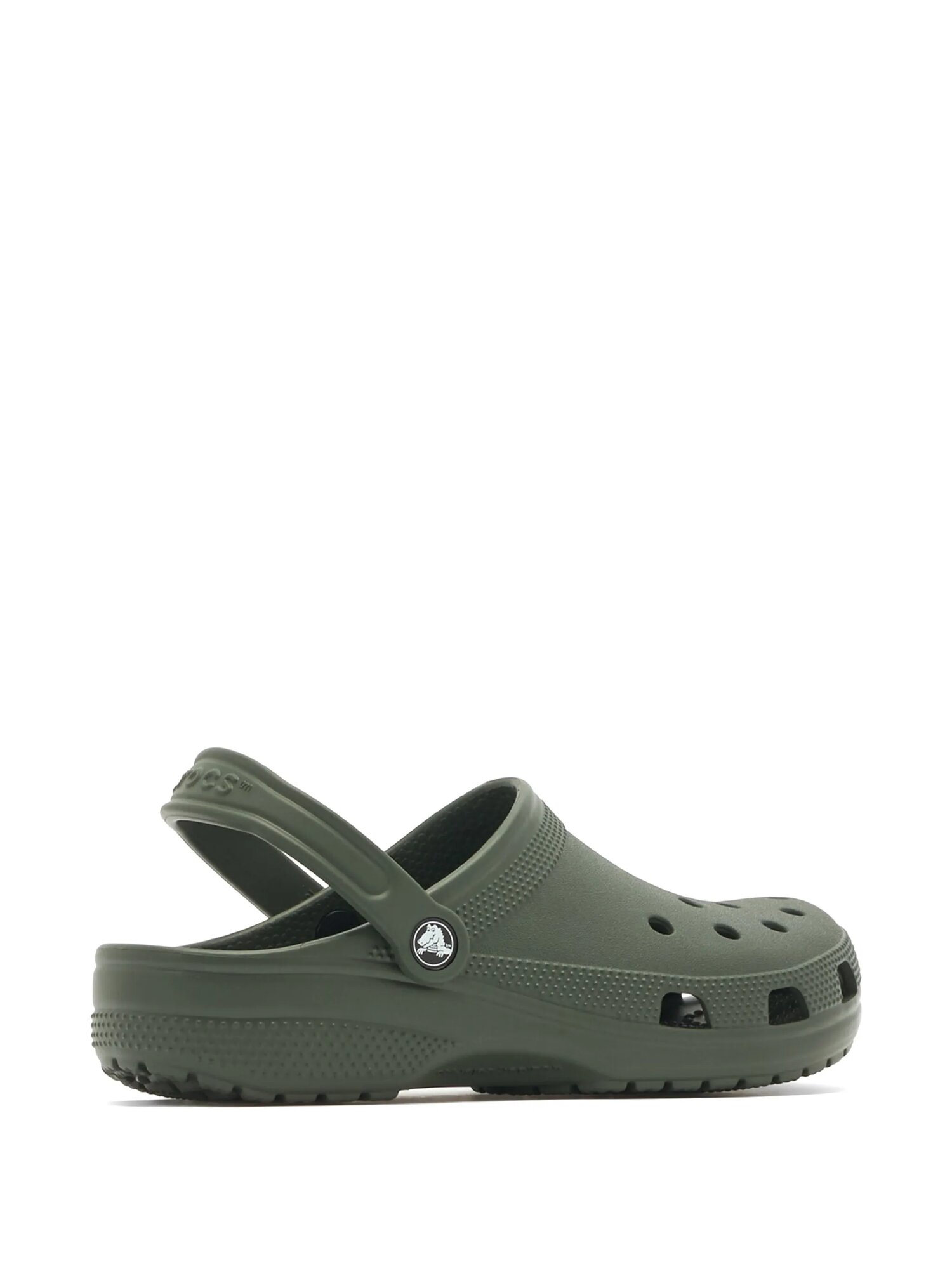 Босоножки Crocs Perforated slingback sandals, размер 3 UK, зеленый, — фото 1
