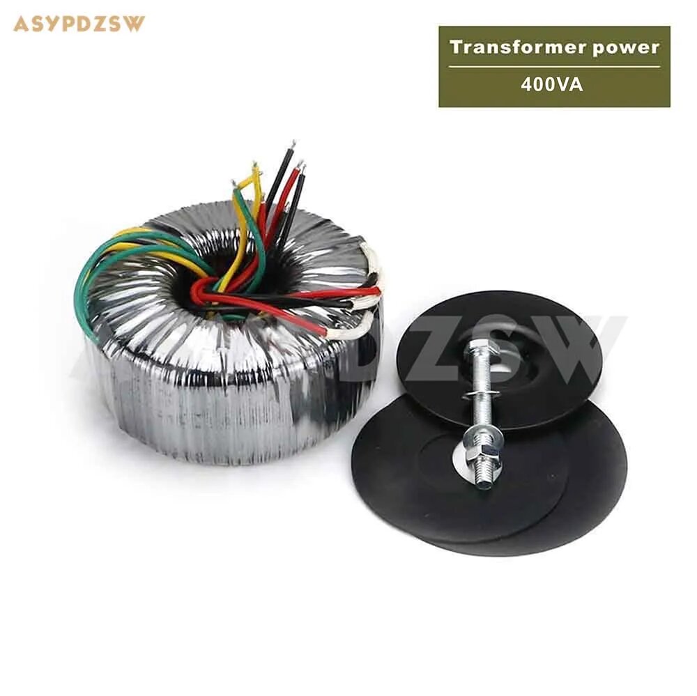 Трансформатор тороидальный 400VA, 0--115V, Custom OUT voltage
