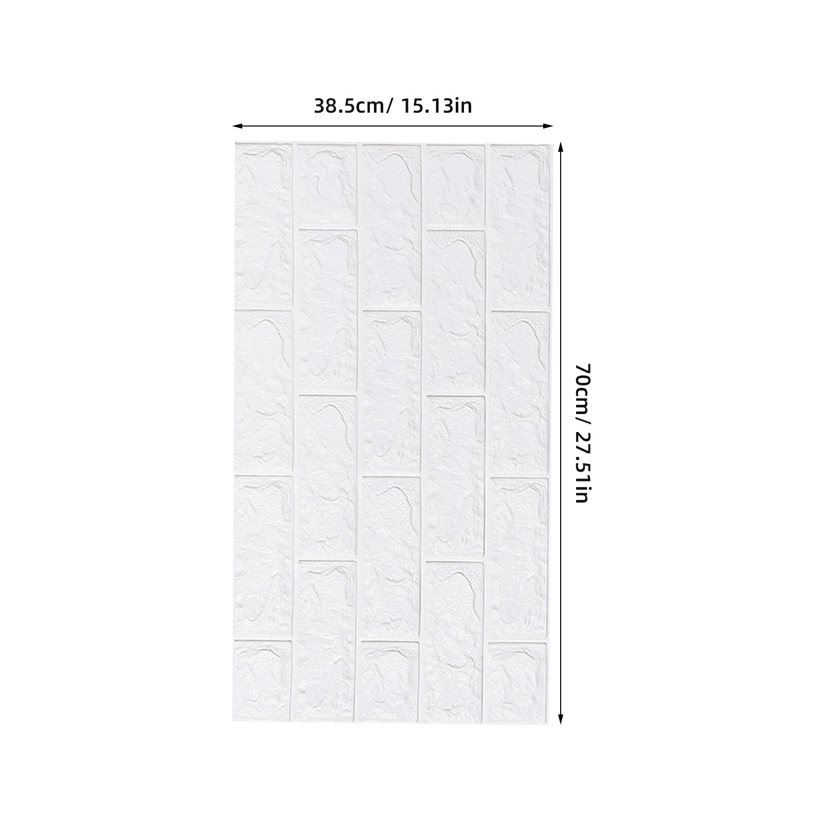 Самоклеящаяся 3D Обои В Formе Блоков Для Интерьера Гостиной Спальни Современный Декор Фона Стен Тв белый