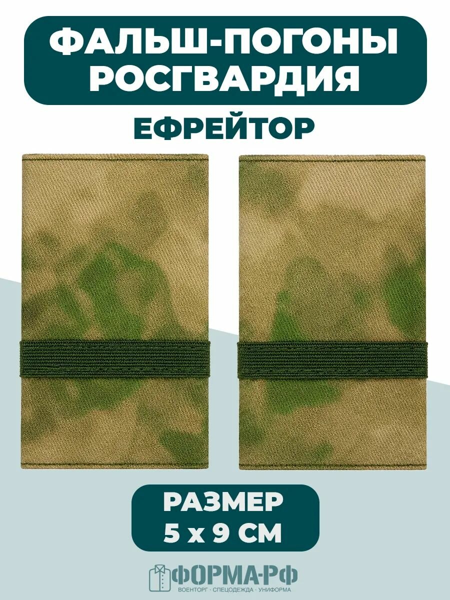 Фальш-погоны Ефрейтор (МО РФ) мох