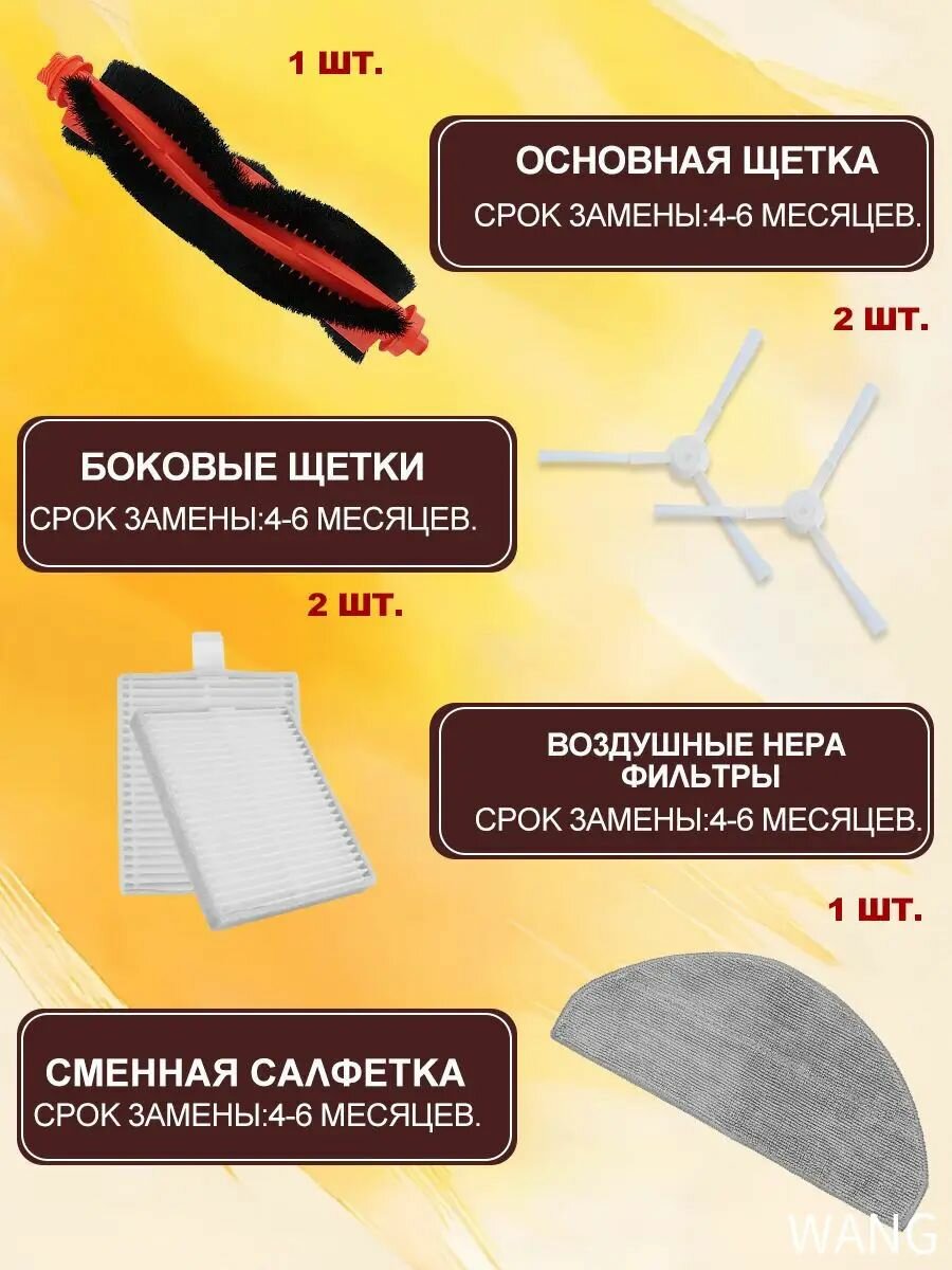 Премиумфильтры для Xiaomi Vacuum E10, E12, 3C Plus — фото 1