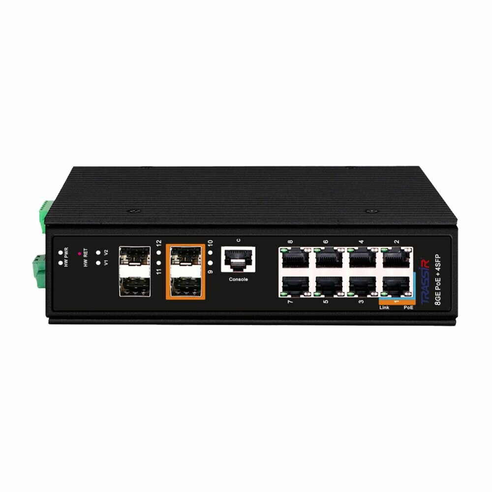 Коммутатор TRASSIR TR-NS27124S-360-8POE