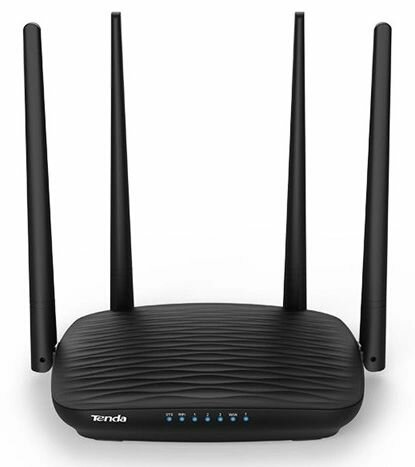 Маршрутизатор Tenda AC5 1200Mbps 11AC wave2Router, MU-MIMO,1Ghz CPU 4X5dbi Antennas, 1X100Mbps WAN, 3x100Mbps LAN, WiFi On/Off Switch, Universal Rep