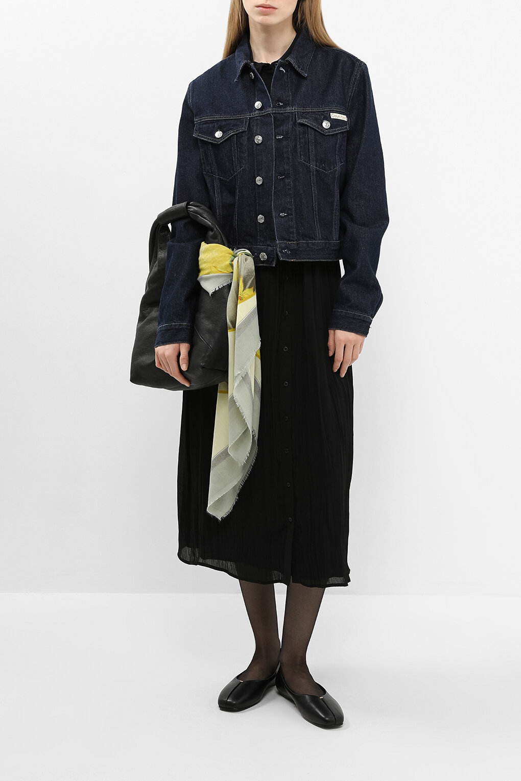 Куртка Calvin Klein Jeans, размер XS, синий — фото 1