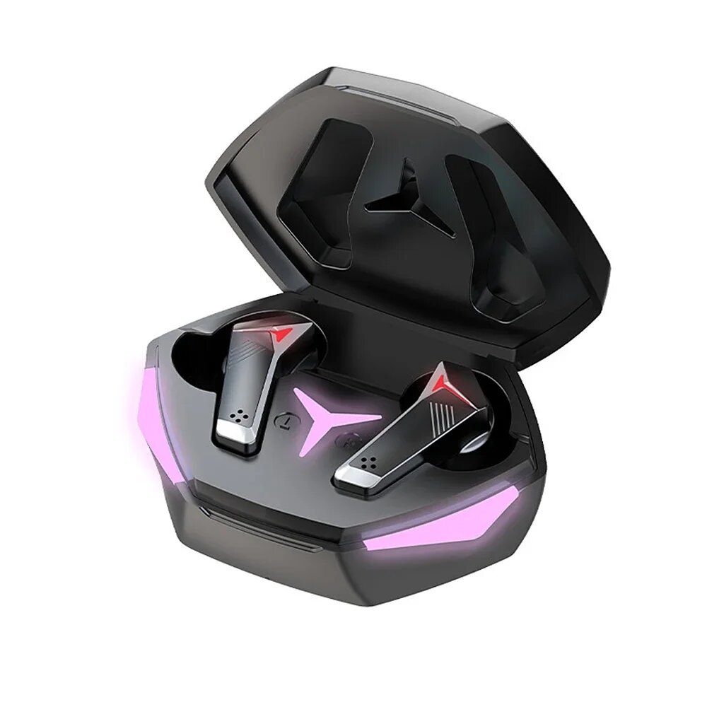 Игровые наушники T33 TWS черные с Bluetooth