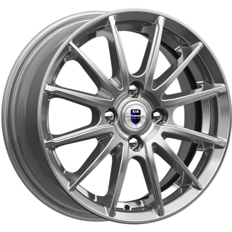 Литой колесный диск K&K Квант (КС960) 5,5x14/4x100 ET40 D54,1 Дарк платинум
