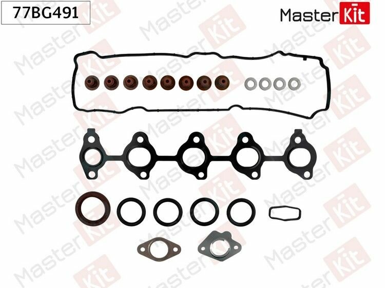 Комплект прокладок ГБЦ Ford FUSION (JU_) F6JB, F6JA, MASTERKIT 77BG491