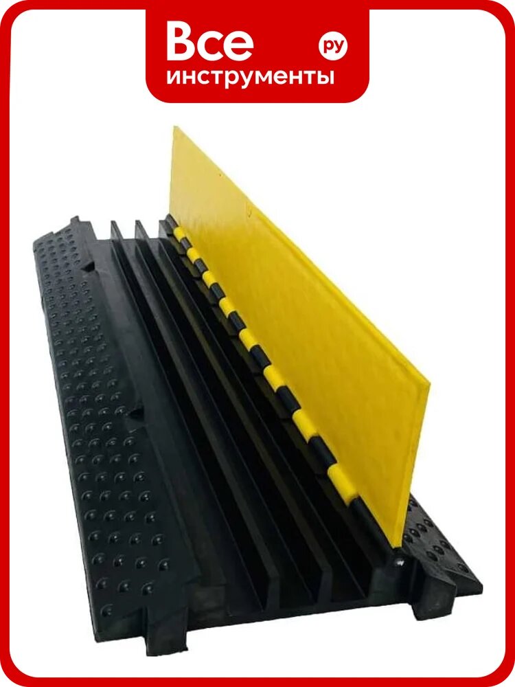 Кабель-канал Технология ККР 3-12, 30x30 см, 12 т, черный/желтый