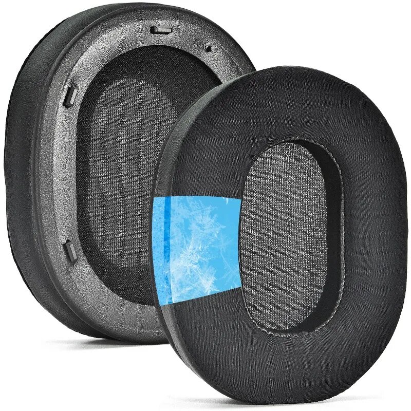 Амбушюры для Sony ULT Wear (WH-ULT900NB) из кожи с пеной с эффектом памяти