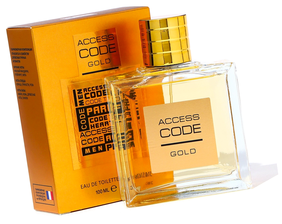 Delta Parfum Access Code Gold духи для мужчин 100 мл - Дельта парфюм Аксесс Код Голд туалетная