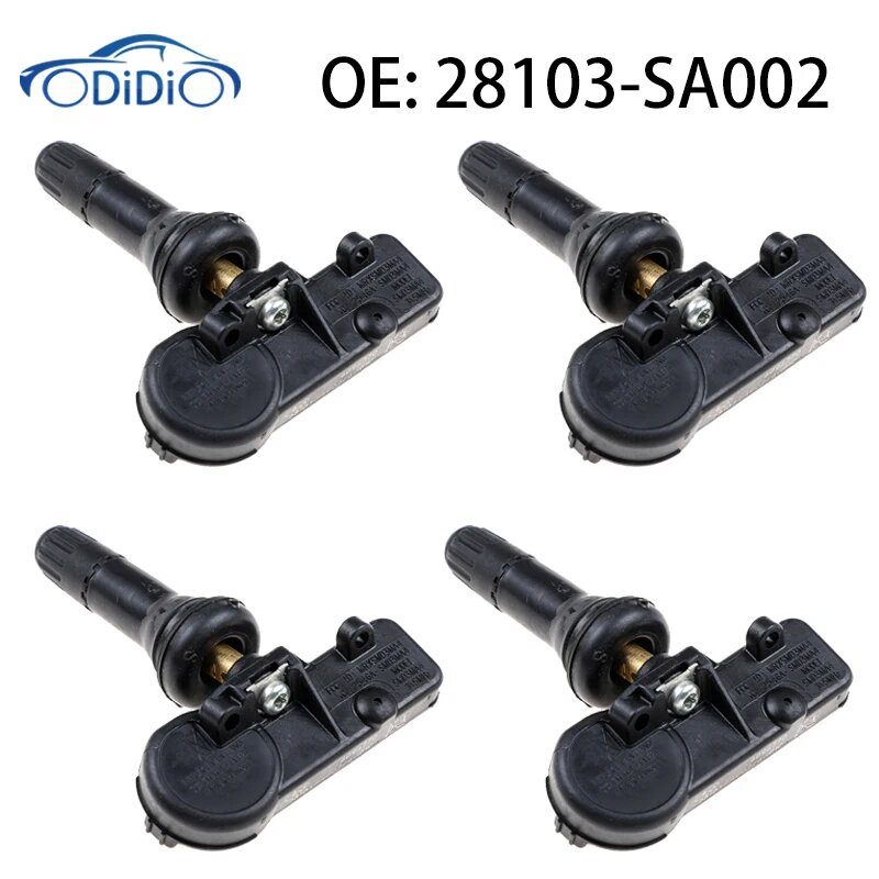4 шт. Датчик TPMS 28103-SA002 315 МГц для Subaru