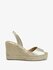 Эспадрильи Manebi Metallic-leather slingback espadrilles, размер 41, золотистый