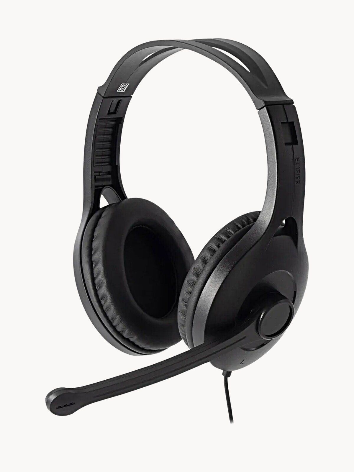 Игровая гарнитура для компьютера с микрофоном GM040, Проводные геймерские наушники, разъем mini jack 3.5, Черный