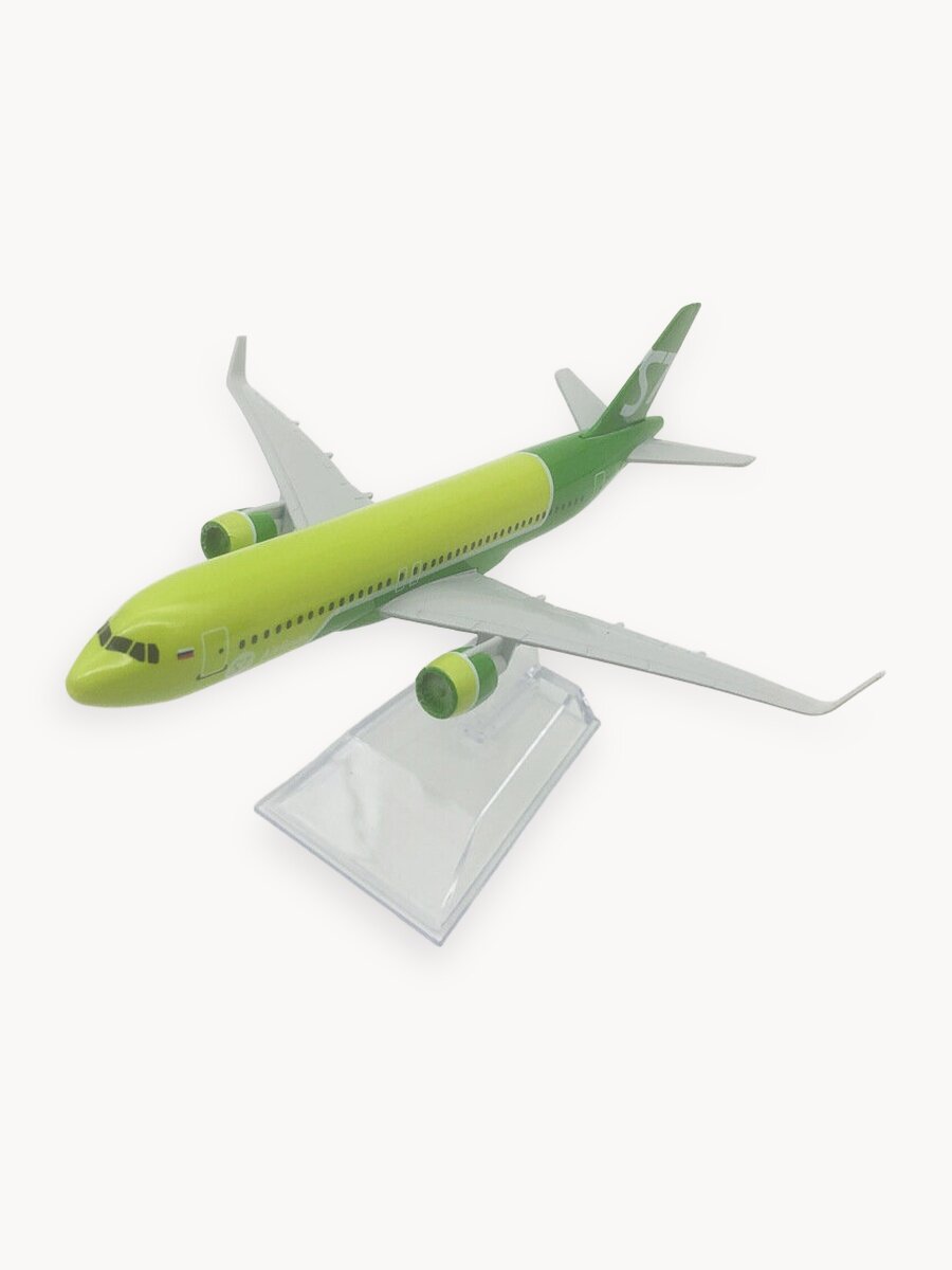 Модель самолета металлическая авиакомпания S7 Airlines