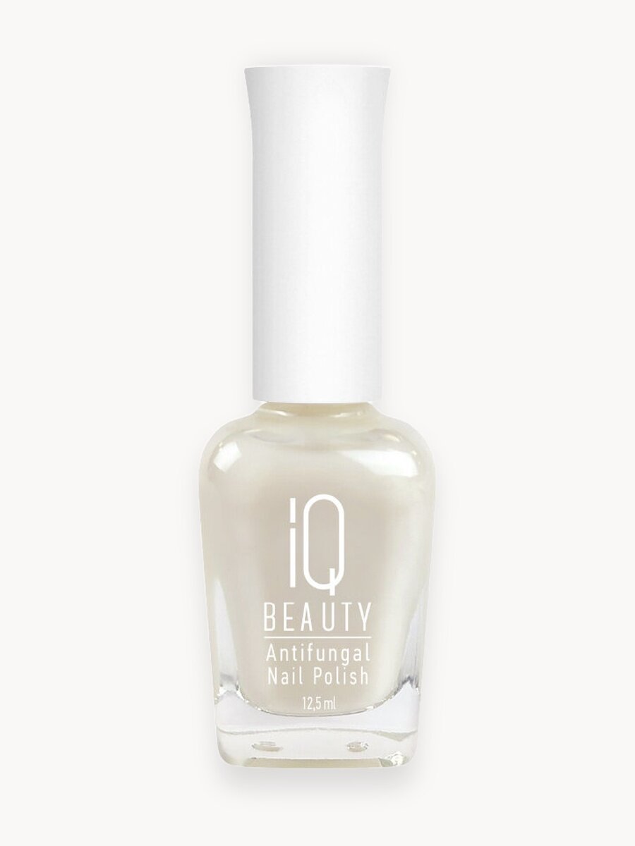 Лак для профилактики и защиты от грибка IQ Beauty Antifungal 03 молочный, 12.5 мл